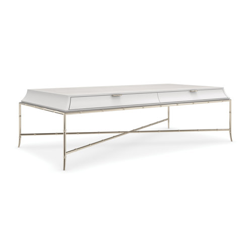 Caracole Classics Tea Time Rectangular Coffee Table | Perigold